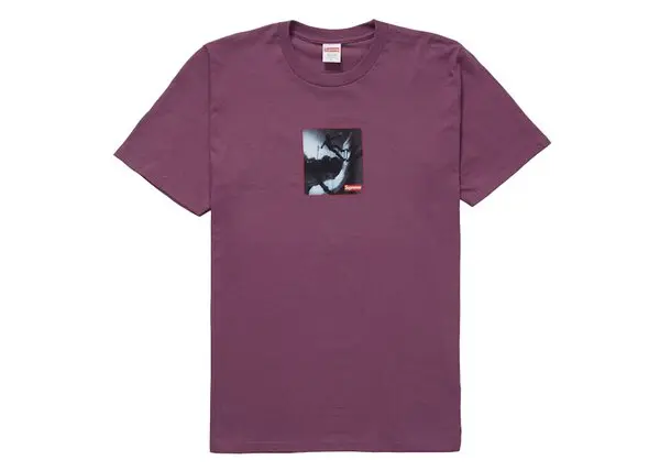 Supreme Shadow Tee Shirt - Plum