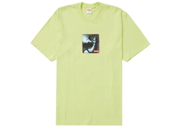 Supreme Shadow Tee Shirt - Neon Green