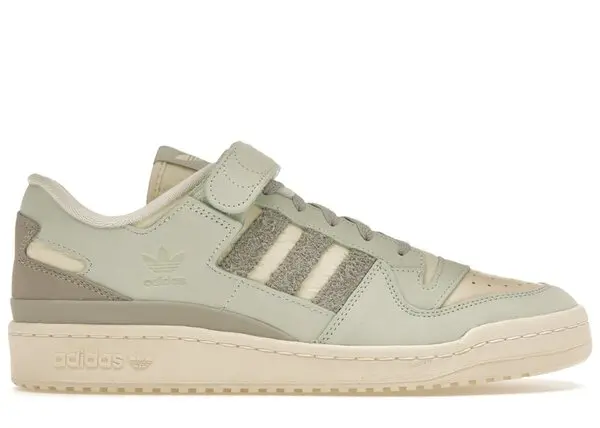 Adidas Forum 84 Low Sneakers - Linen Green/metal Grey/cream White