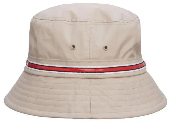 Supreme Silicone Stripe Crusher Hat - Tan