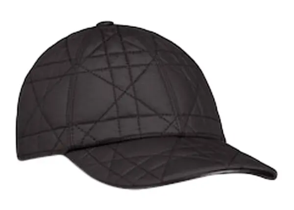 Dior Dplayer Cannage Quilted Baseball Cap - Black