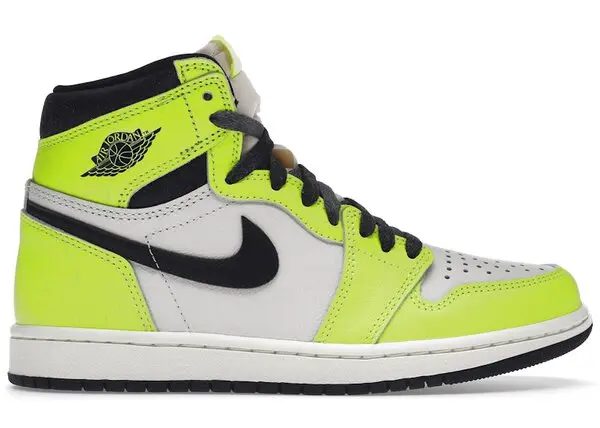 JORDAN 1 Retro High Visionaire - Volt/black/sail