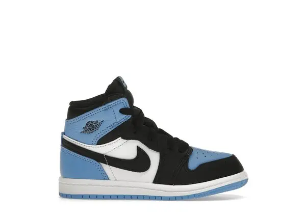 JORDAN 1 Retro High Og Unc Toe Sneakers - University Blue/black/white