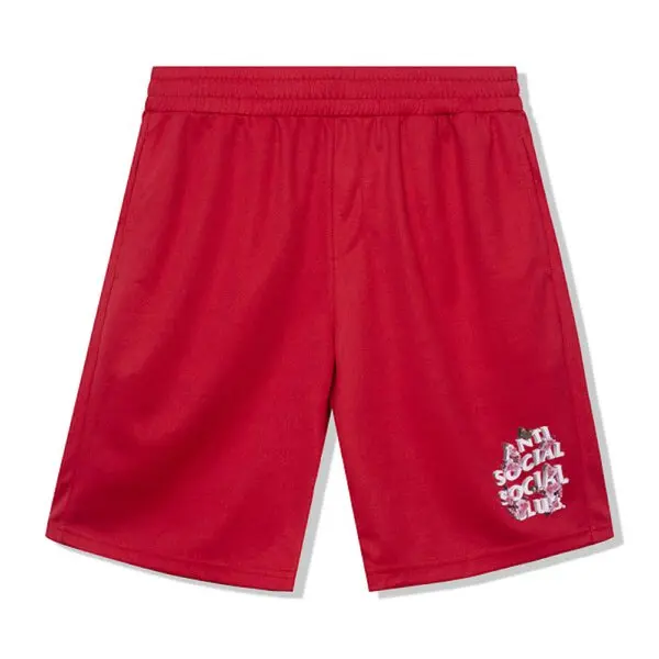 ANTI SOCIAL SOCIAL CLUB Drama Mesh Shorts - Red