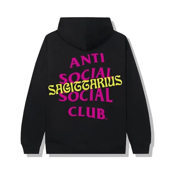 ANTI SOCIAL SOCIAL CLUB Sag Hoodie - Black