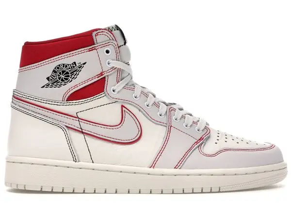 JORDAN 1 Retro High Gym Red - Sail/black/phantom