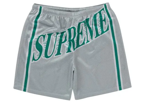 Supreme Slap Shot Mesh Short - Grey