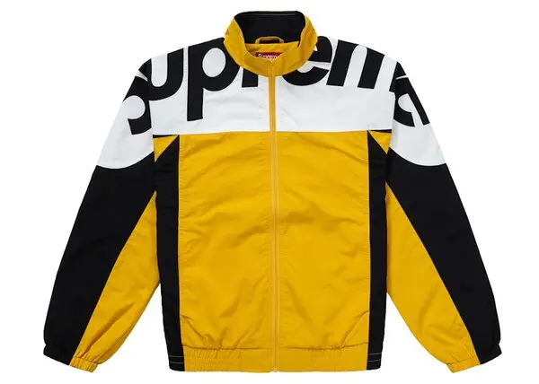 Supreme Shoulder Logo Track Jacket - Gold