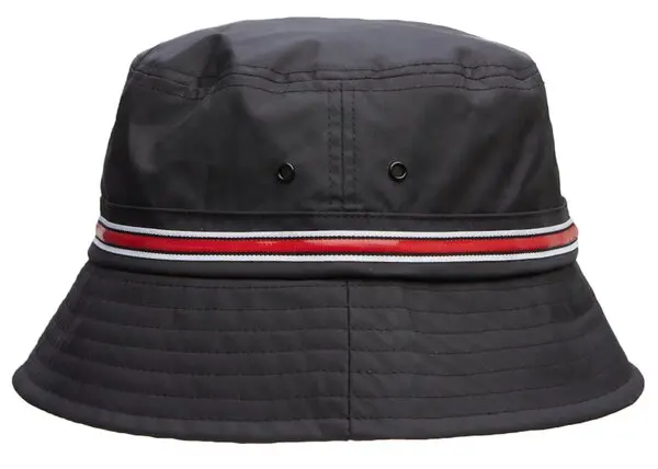 Supreme Silicone Stripe Crusher Hat - Black