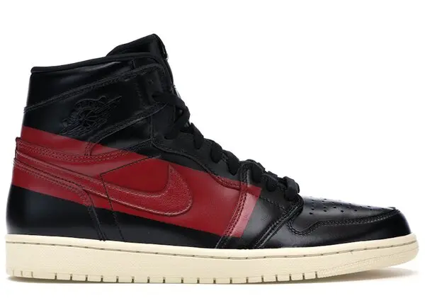 JORDAN 1 Retro High Og Defiant Couture - Black/gym Red/muslin