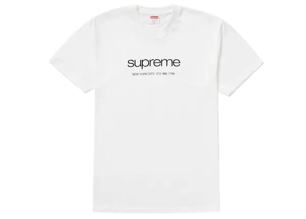 Supreme Shop Tee Shirt - White
