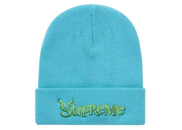 Supreme Shrek Beanie - Turquoise