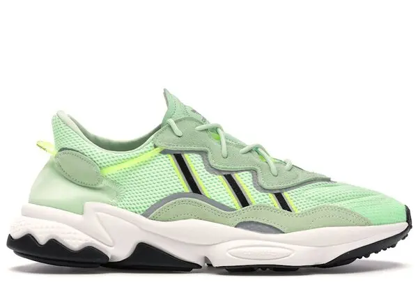 Adidas Ozweego Sneakers - Glow Green/core Black/solar Yellow