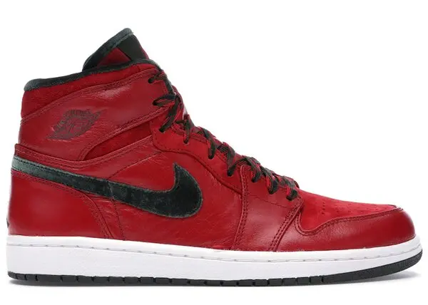 JORDAN 1 Retro High Premier - Varsity Red/dark Army/white