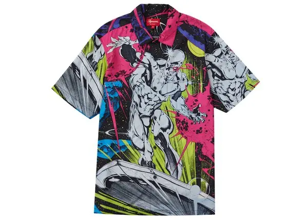 Supreme Silver Surfer Short Sleeve Shirt - Multicolor
