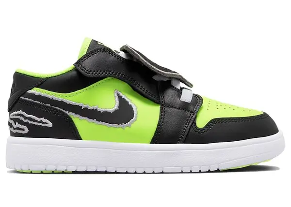 JORDAN 1 Low Alt Se Cat Sneakers - Volt/white/black