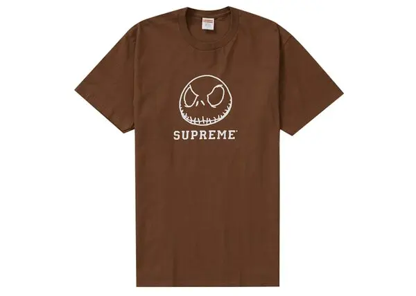 Supreme Skeleton Tee Shirt - Brown