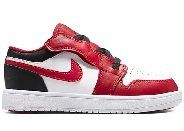 JORDAN 1 Low Alt Sneakers - White/black/gym Red