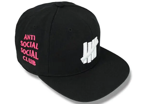 ANTI SOCIAL SOCIAL CLUB Dot Come Cap - Black
