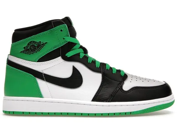 JORDAN Air 1 Retro High Og - Black/lucky Green/white