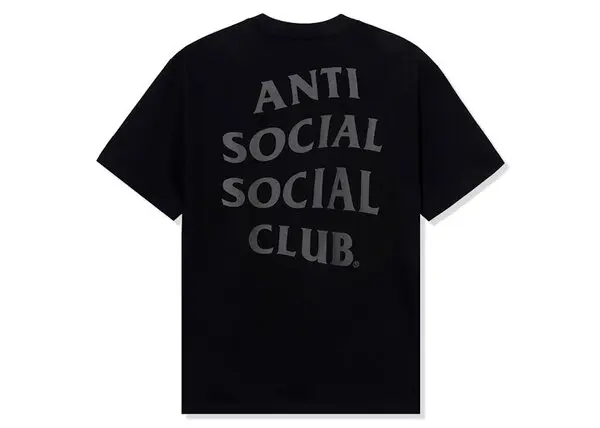 ANTI SOCIAL SOCIAL CLUB Same But Different Premium Heavyweight Tee Shirt - Black