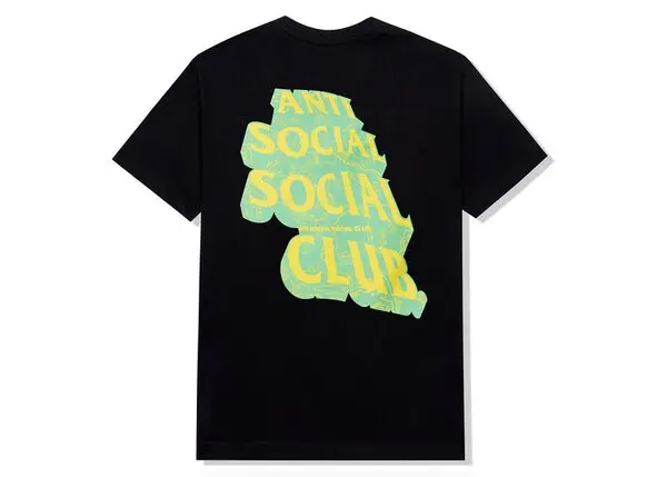 ANTI SOCIAL SOCIAL CLUB Quest For Love Tee Shirt - Black