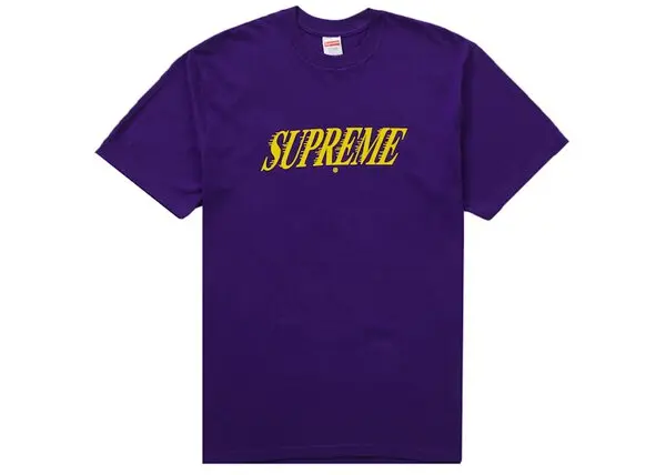 Supreme Slap Shot Tee Shirt - Purple