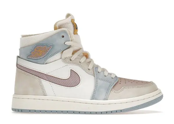 JORDAN 1 High Zoom Air Cmft Sneakers - Pink Oxford/plum Fog/summit White