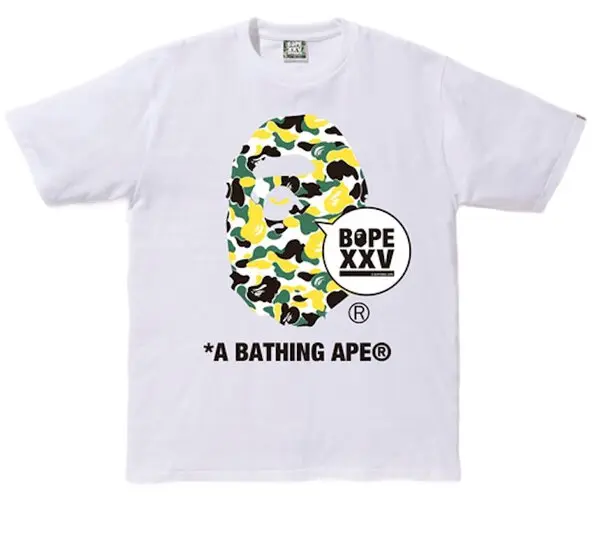 A BATHING APE Store Osaka Xxv Ape Head Tee Shirt - White