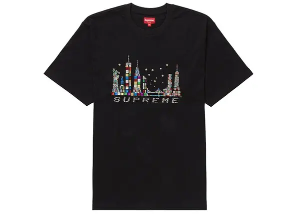 Supreme Skyline Short Sleeve Top - Black