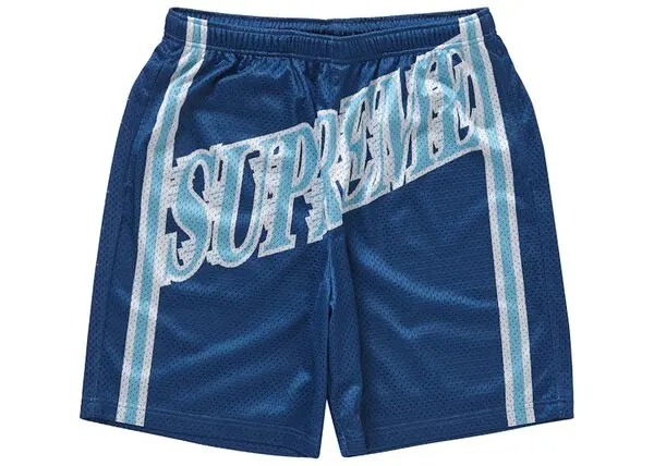 Supreme Slap Shot Mesh Short - Navy Blue