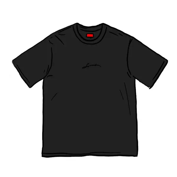 Supreme Signature Short Sleeve Top