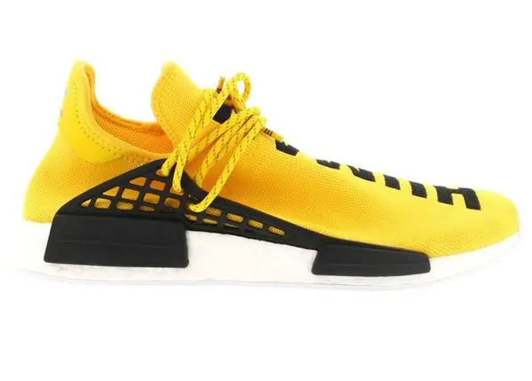 Adidas Nmd Hu Pharrell Williams Human Race - Eqt Yellow/eqt Yellow/ftwr White