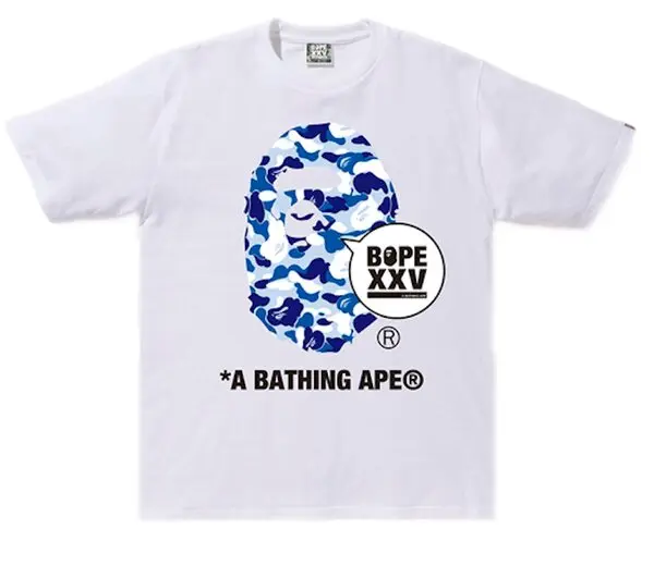 A BATHING APE Store Nagoya Xxv Ape Head Tee Shirt - White