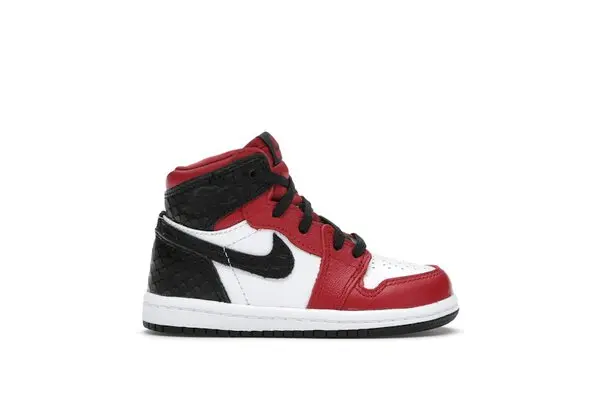 JORDAN 1 Retro High Satin Snake Chicago Td - Gym Red/white/black