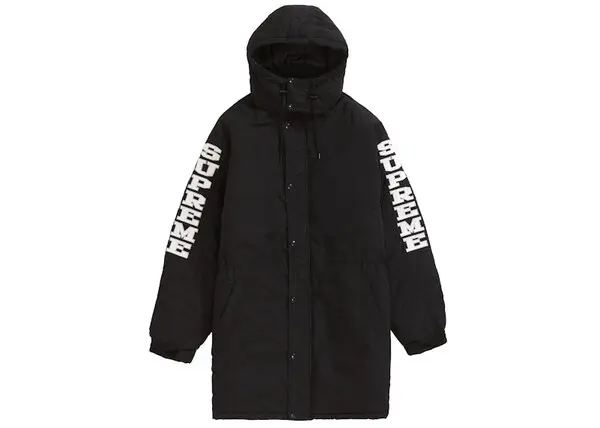 Supreme Sleeve Logo Sideline Parka Jacket