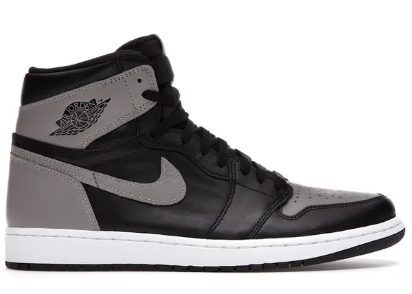 JORDAN 1 Retro High Sneakers - Black/medium Grey/white