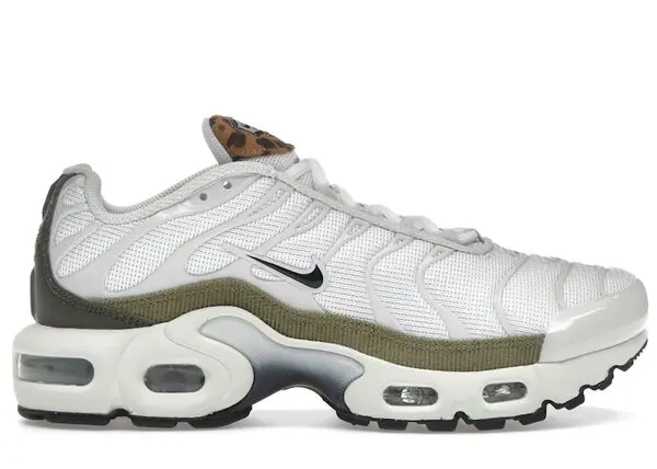 Nike Air Max Plus Sneakers - White/leopard/khaki