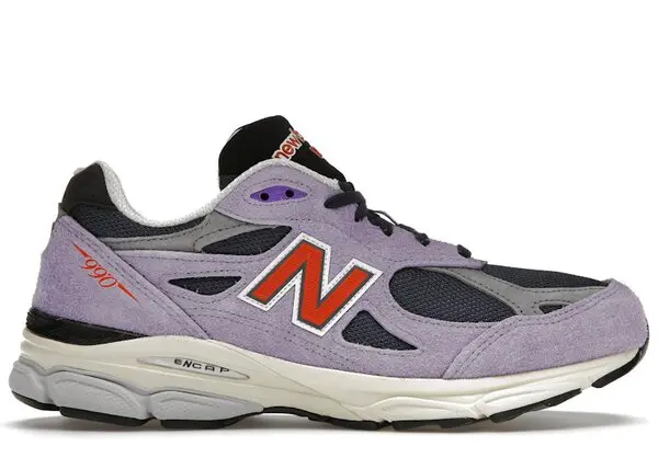 NEW BALANCE 990v3 Miusa Teddy Santisin - Raw Amethyst/nb Navy Blue