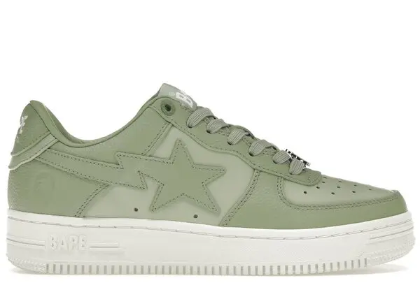 A BATHING APE Sta Sneakers - Green