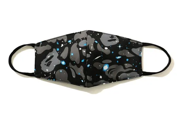 BAPE Space Camo Mask - Black