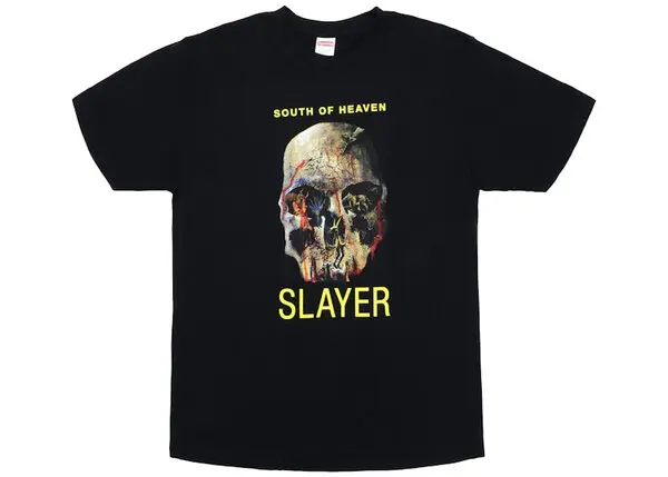 Supreme Slayer South Of Heaven Tee Shirt - Black