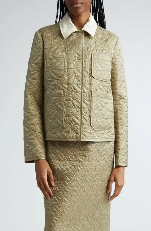 Moncler Varede Quilted Nylon Shacket