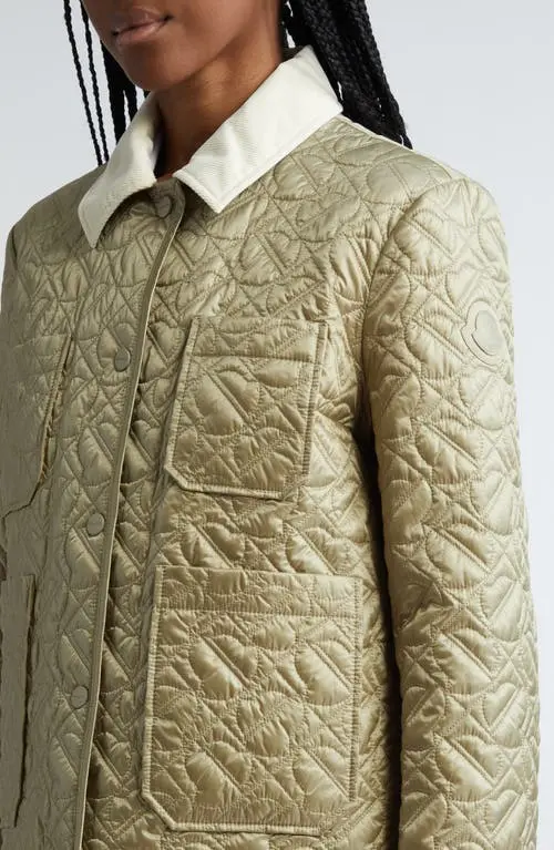 Moncler Varede Quilted Nylon Shacket