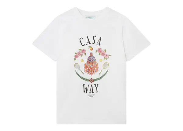 Casablanca Casa Way Tshirtin - White