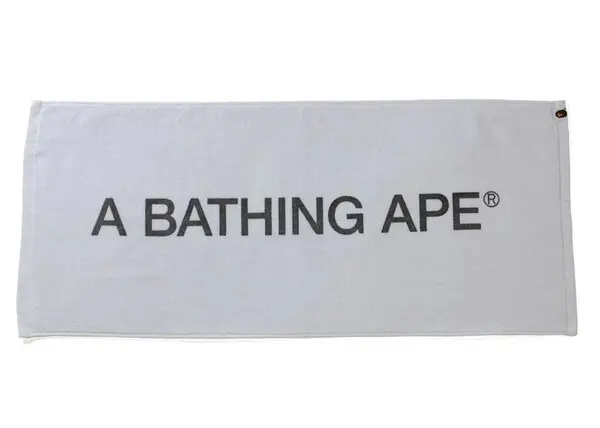 A BATHING APE Summer Training Club Towel - White