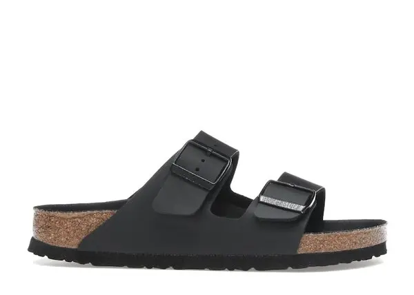 BIRKENSTOCK Arizona Birkoflor Triple Sandals - Black