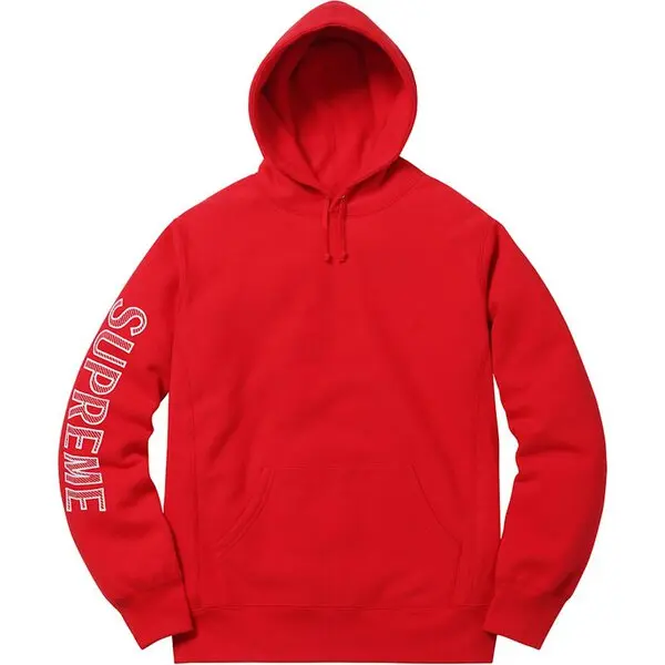 Supreme Embroidered Hooded Sweatshirt