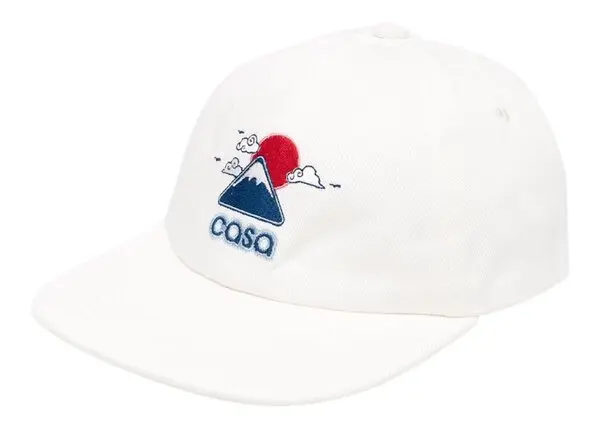 Casablanca Casa Logo Embroidered Cap - White