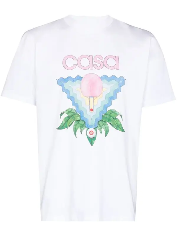 Casablanca Memphis Icon T-shirt - White